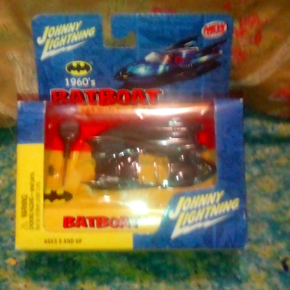 Warner Bros. | Other | 96 Batboat Johnny Lightning 163 Scale Diecast ...